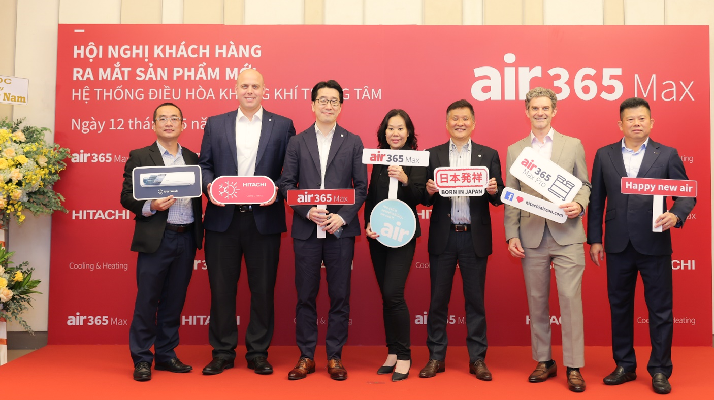 Sự kiện ra mắt sản phẩm điều hòa không khí trung tâm mới air365 Max | hitachiaircon.com